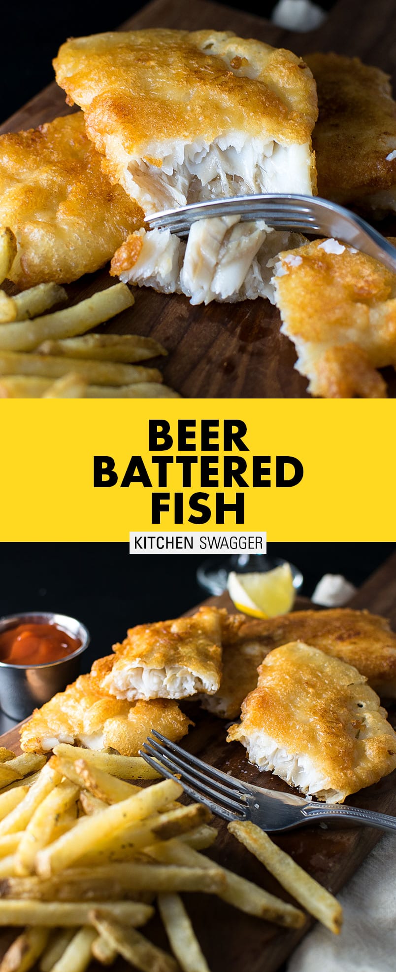 Beer Battered Fish - Kitchen Swagger