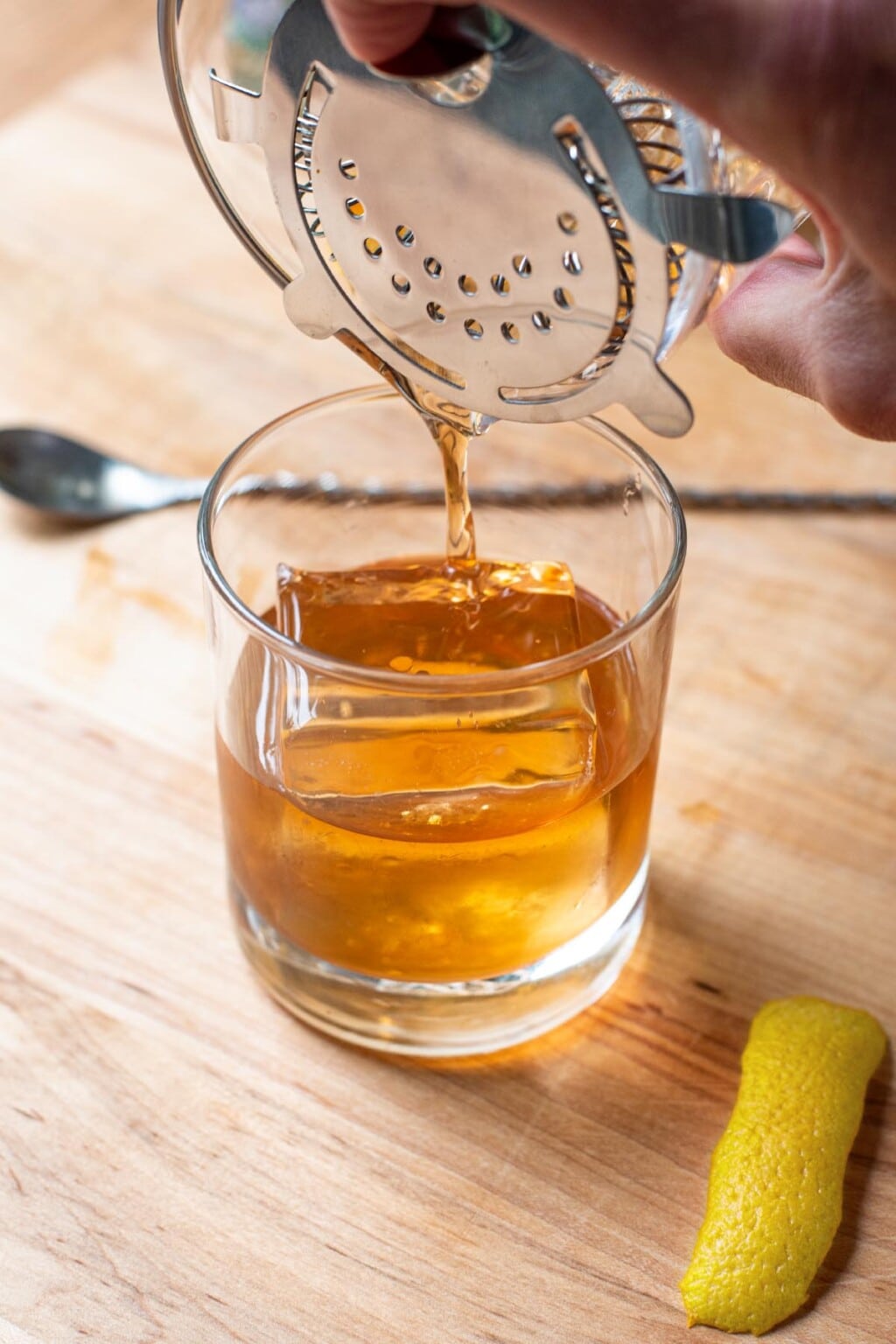 Improved Whiskey Cocktail - Kitchen Swagger
