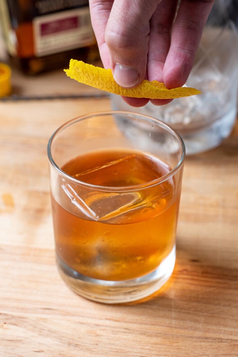 Improved Whiskey Cocktail - Kitchen Swagger