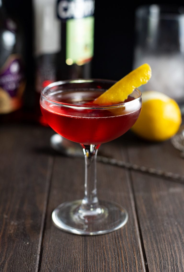 Classic Boulevardier Cocktail with a Twist - Kitchen Swagger
