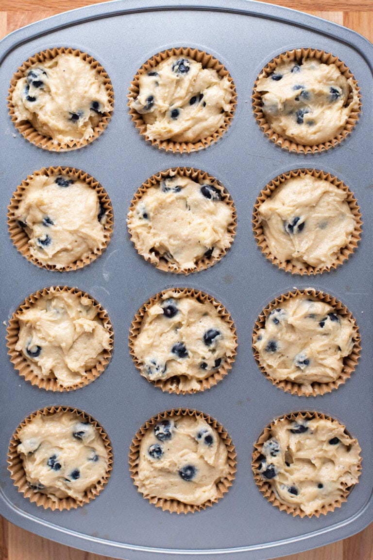 Blueberry Muffin Recipe - Kitchen Swagger
