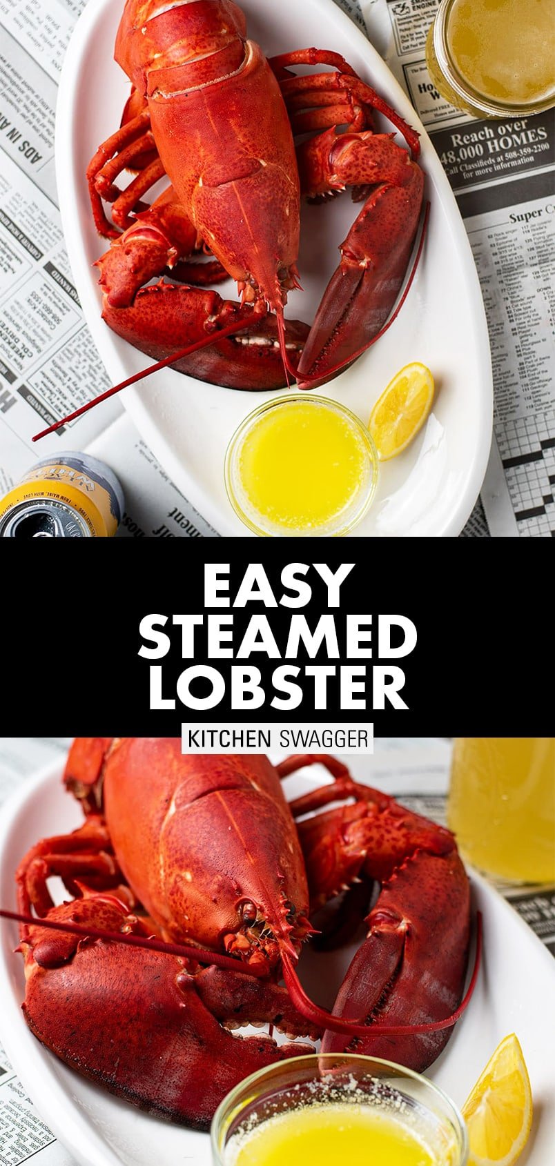 Steamed Lobster Recipe - Kitchen Swagger