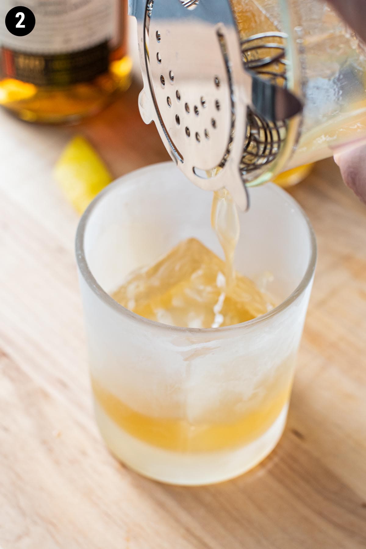 Gold Rush Cocktail - Kitchen Swagger