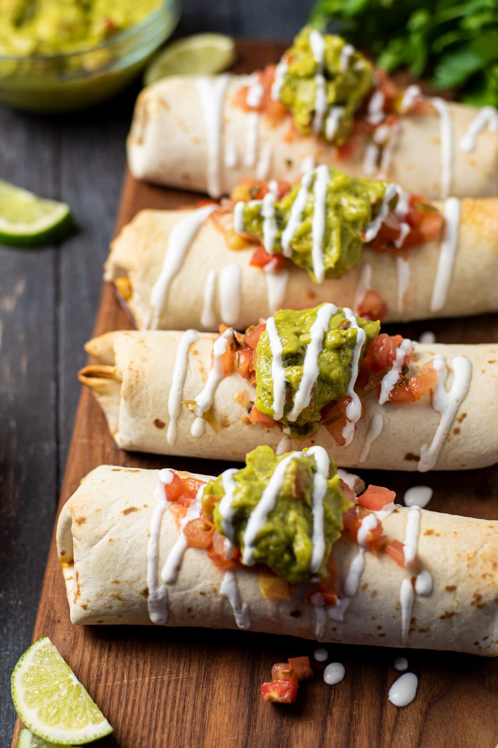 Baked Chicken Chimichangas Recipe - Kitchen Swagger