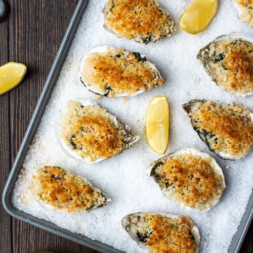 Baked Oysters - Kitchen Swagger