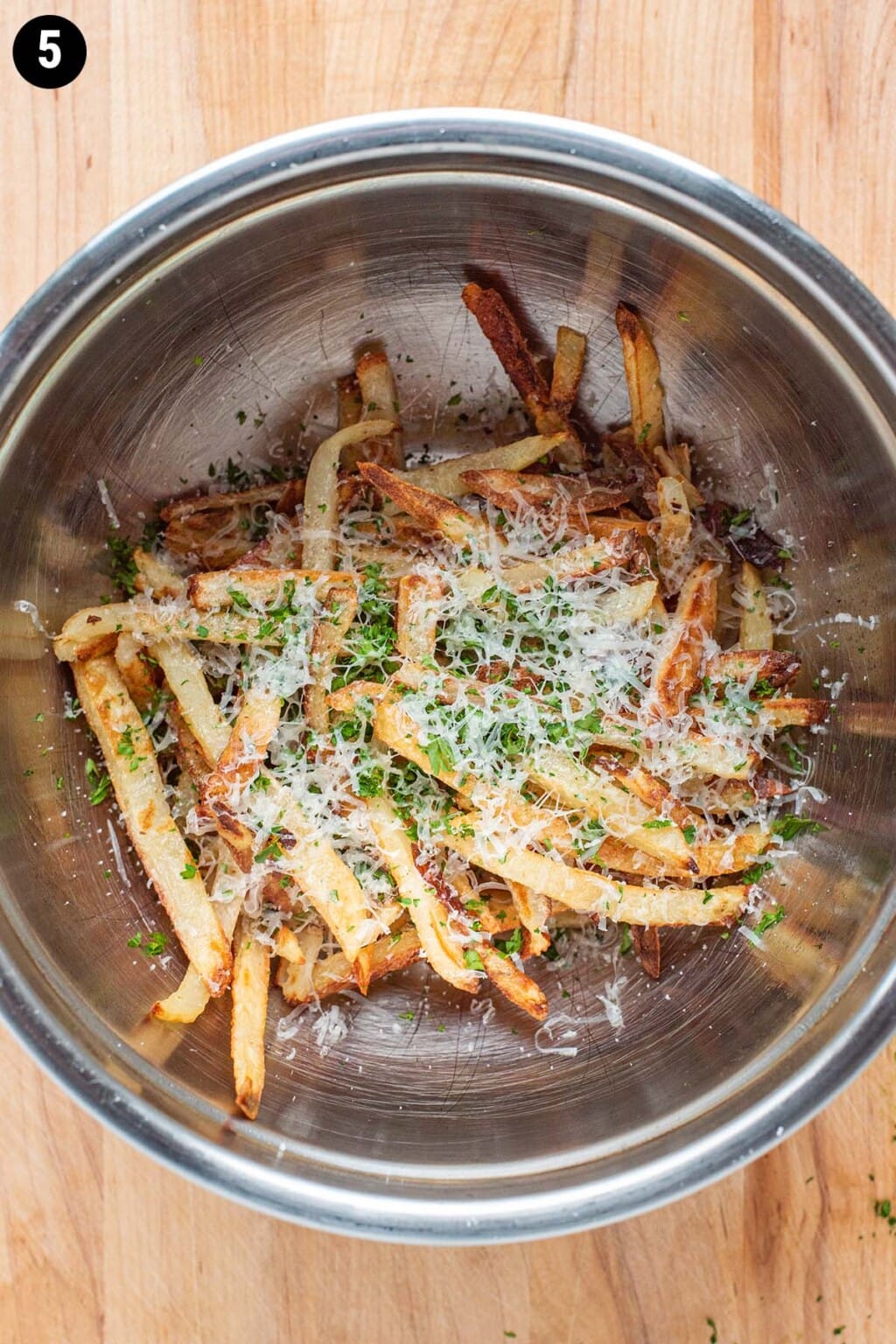 Baked Parmesan Truffle Fries Recipe - Kitchen Swagger