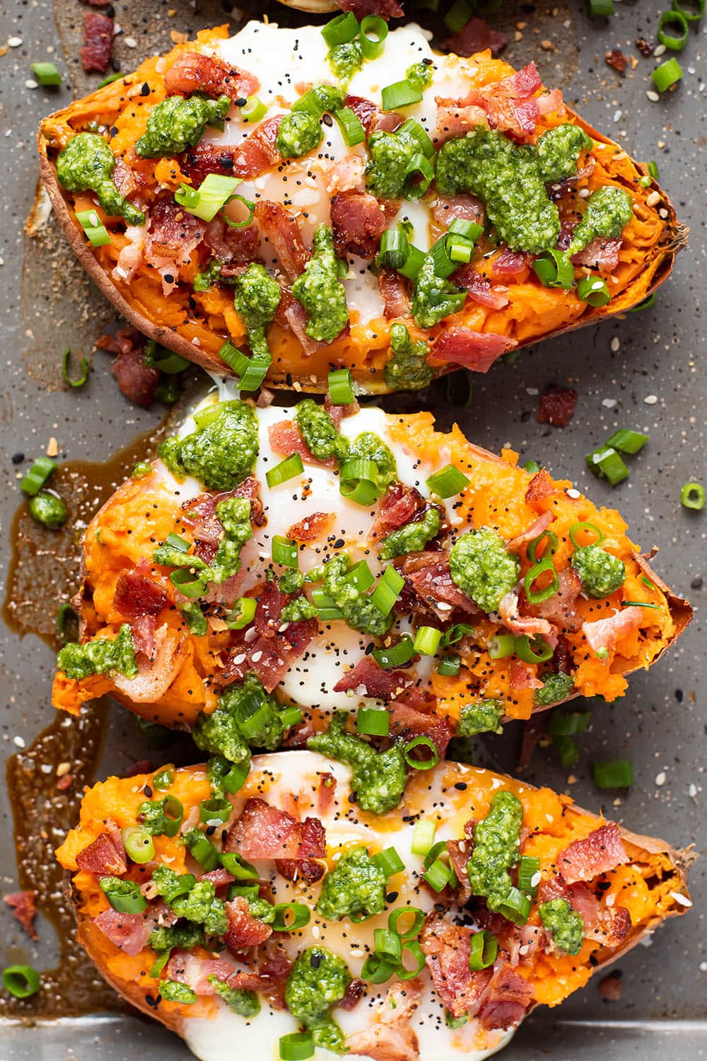Breakfast Stuffed Sweet Potatoes Recipe - Kitchen Swagger