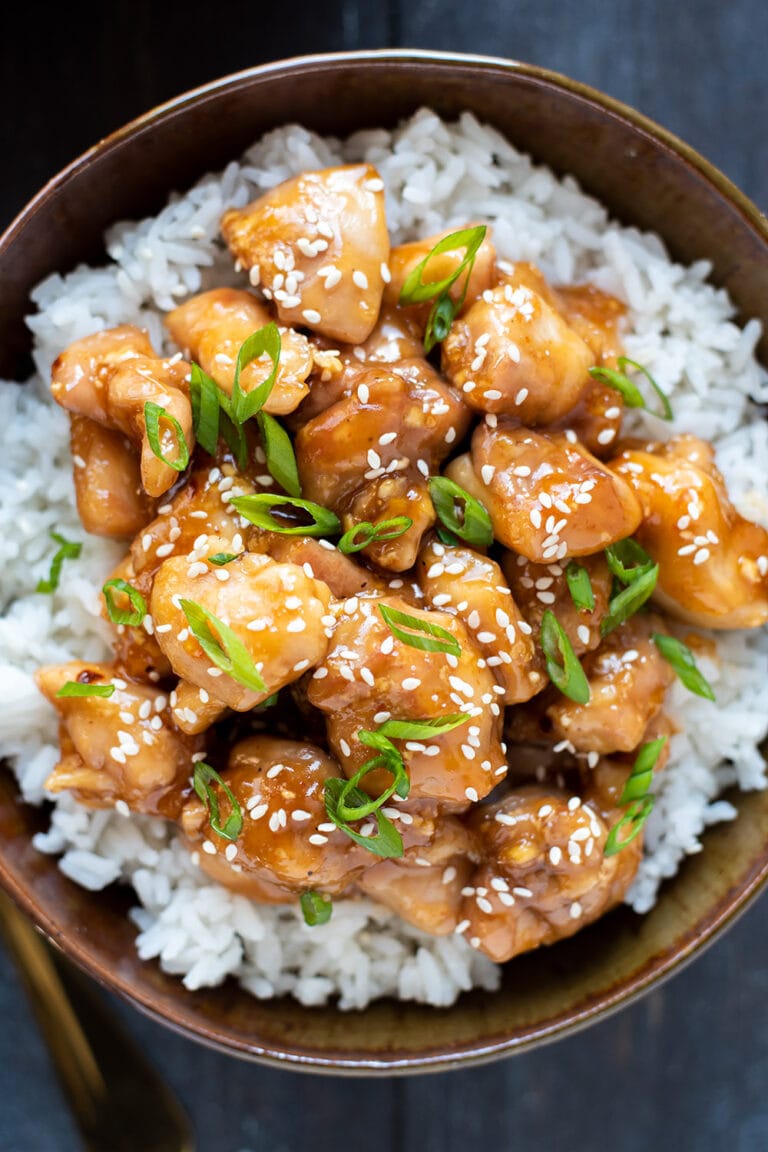 Sweet and Spicy Chicken Recipe - Kitchen Swagger