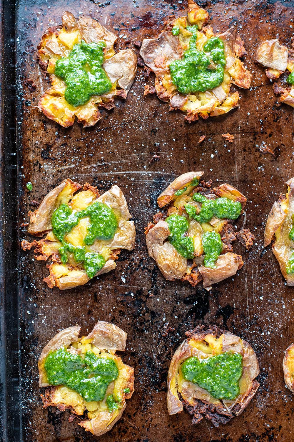 Smashed Potatoes Recipe - Kitchen Swagger