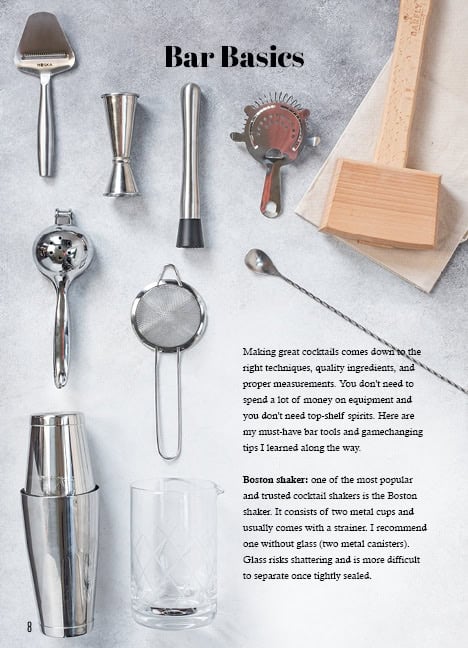 The Beginner's Guide to Essential Cocktails - HARDCOVER - Kitchen Swagger