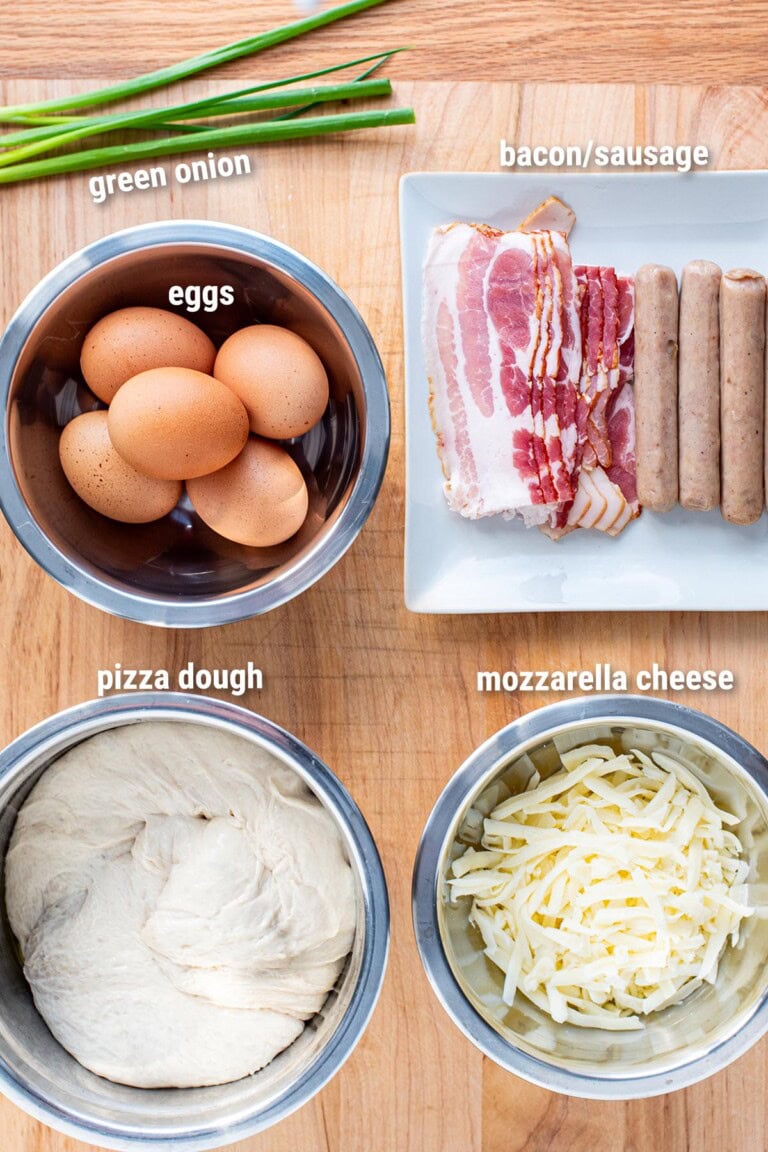 Skillet Breakfast Pizza - Kitchen Swagger